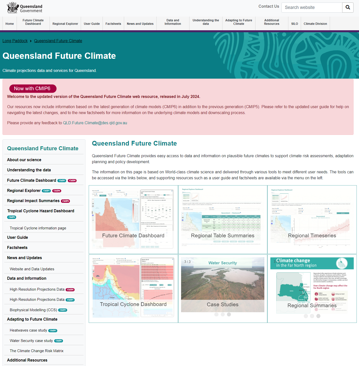 User Guide | LongPaddock | Queensland Government