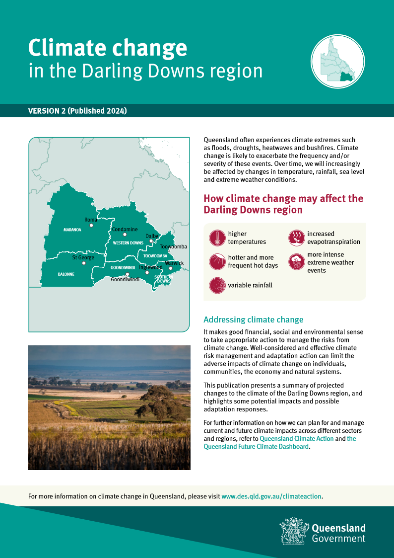 Regional Impact Summaries | LongPaddock | Queensland Government